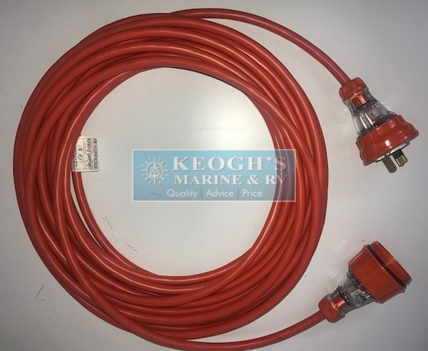 Shore Power Lead - 240 Volt AC - 16 Amp x 15 Meter - Very Heavy Duty ...